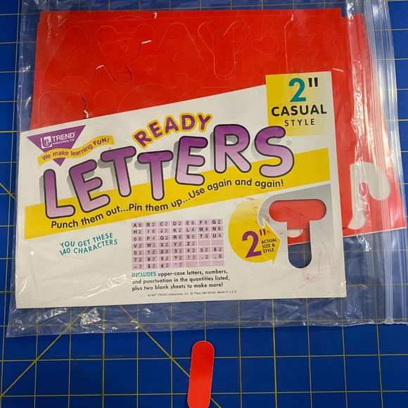 Lakeshore | Toys | Letter Stencils Paper | Poshmark